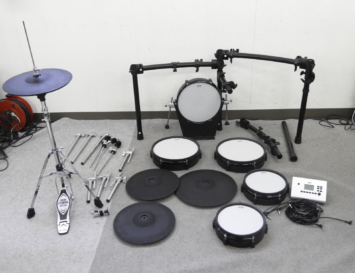 Yahoo!オークション - 【D】ATV xD3-SV-5 電子ドラム 3004749