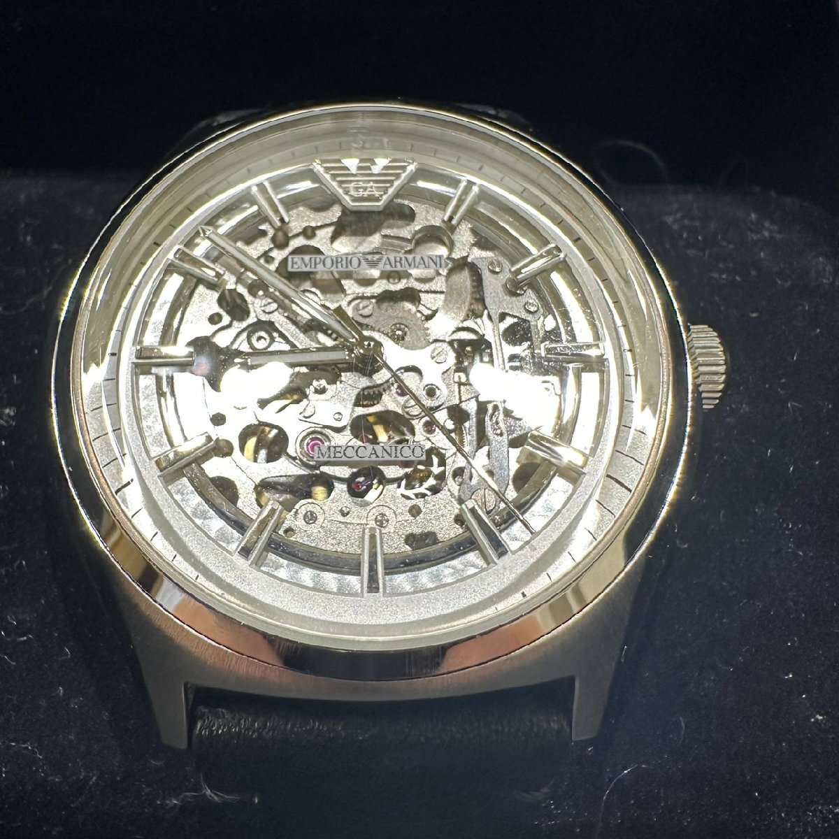 KIM3128】【1円~】EMPORIO ARMANI 可動品 AR-60003 腕回り 約 KIM3128】【1円~】EMPORIO ARMANI 可動品 AR-60003 腕回り 約