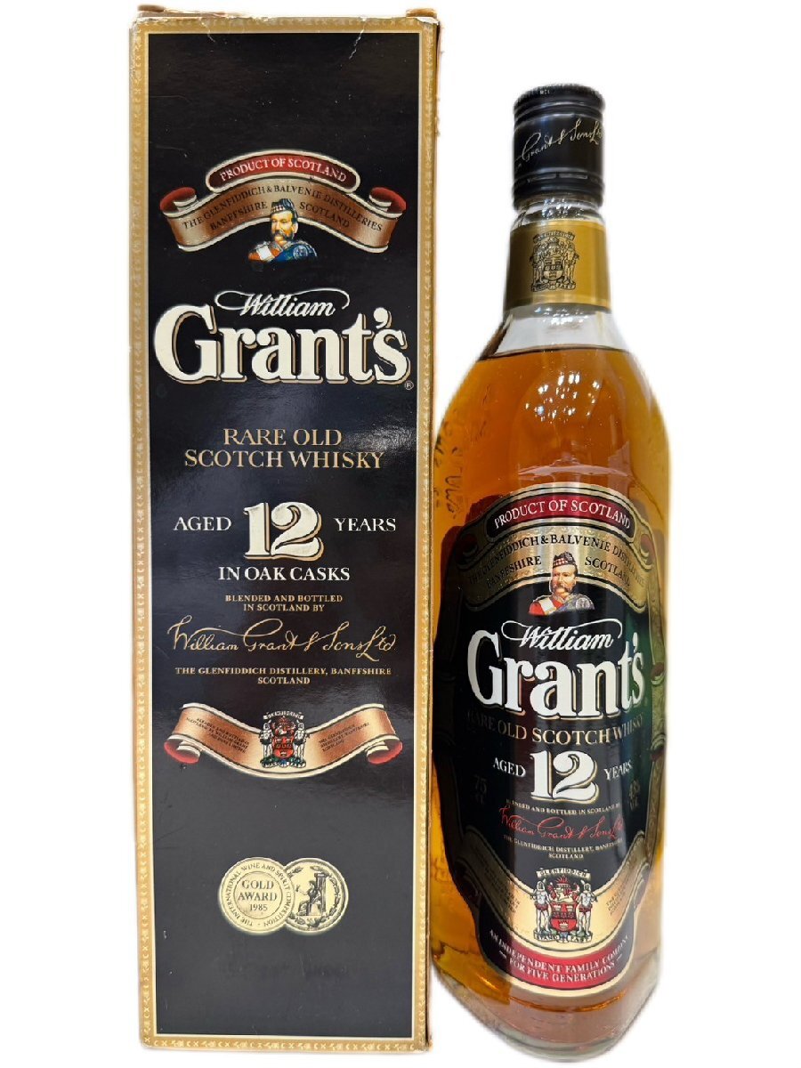 Yahoo!オークション - 【ZS594】【1円～】【未開栓・古酒】Grants グ...