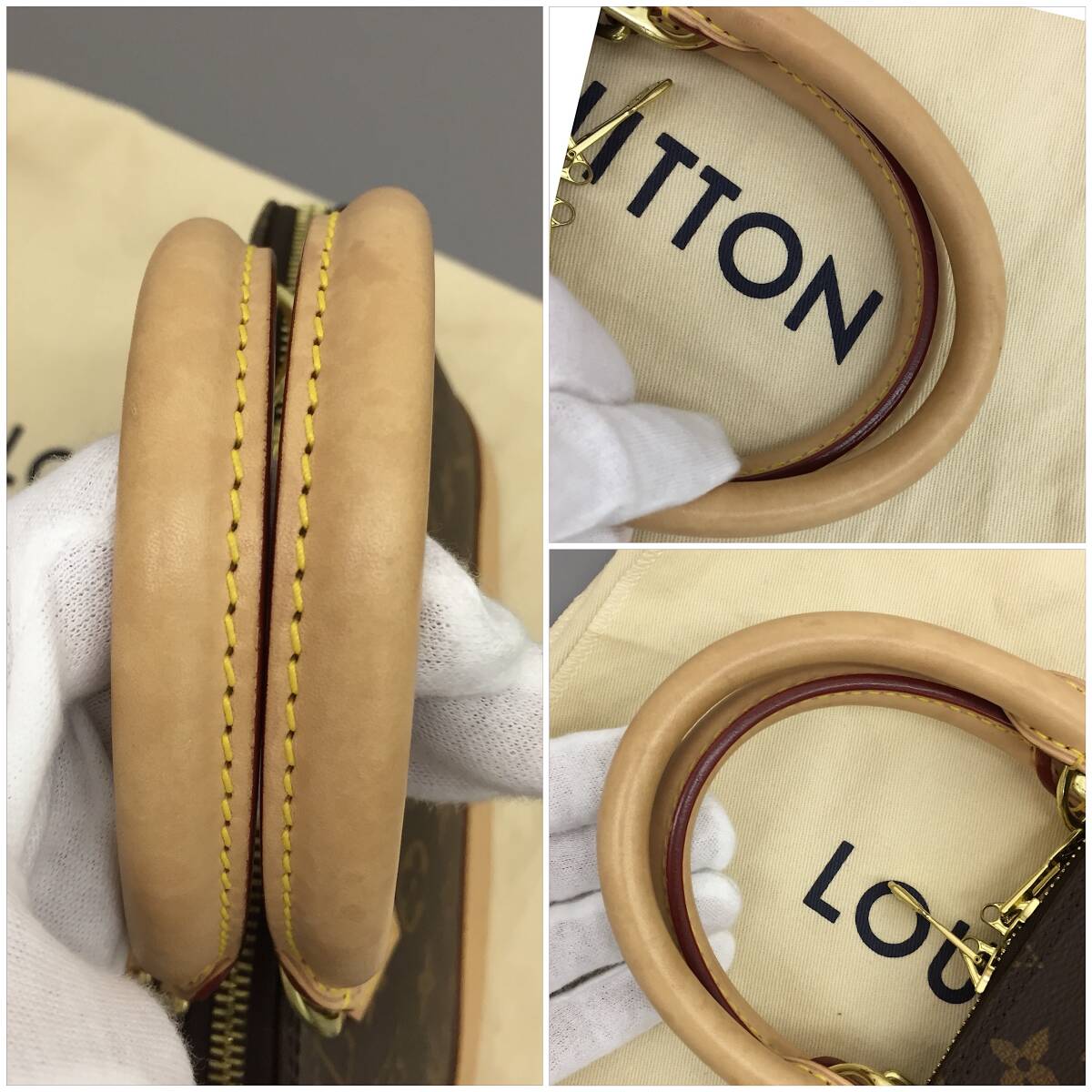 美品】Louis Vuitton ルイヴィトン モノグラム ハンドバッグ 美品】Louis Vuitton ルイヴィトン モノグラム ハンドバッグ