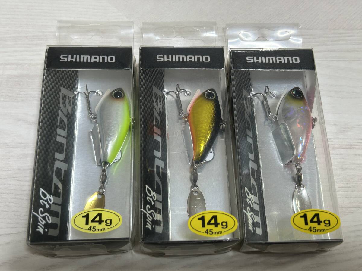 Yahoo!オークション - N 新品 シマノ バンタム BTスピン 14g 45㎜ 3色...