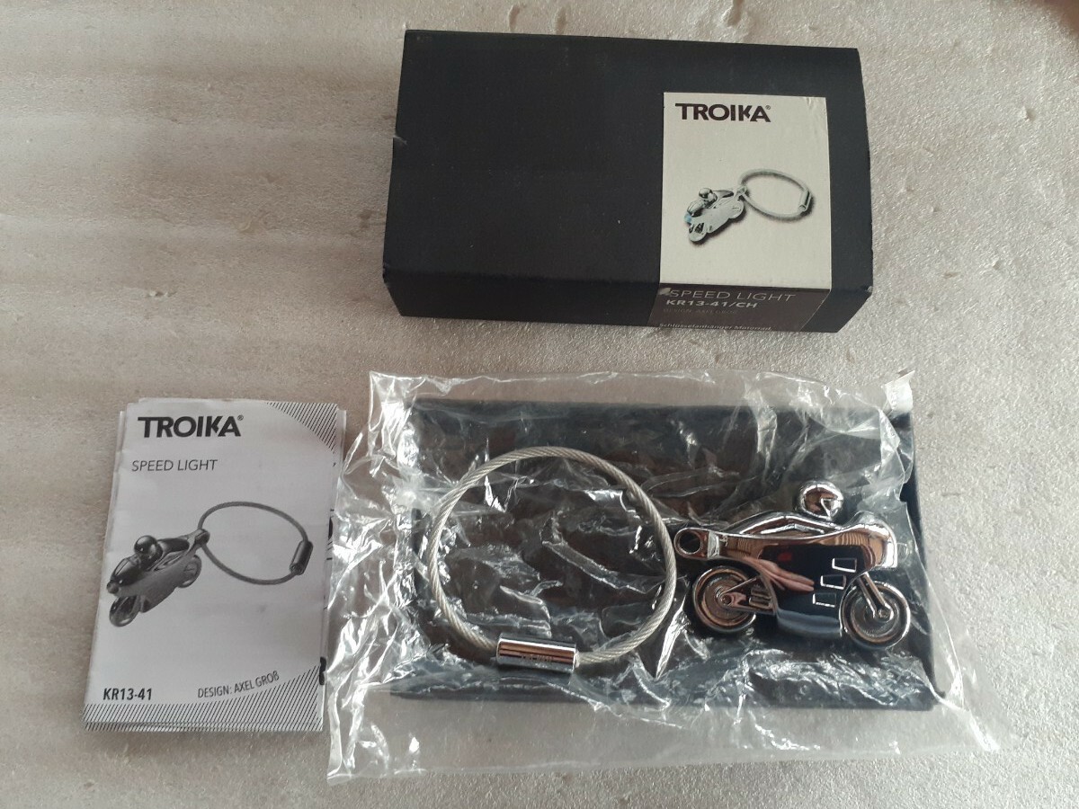 Yahoo!オークション - TROIKA トロイカ LEDライト キーホルダー // ス...