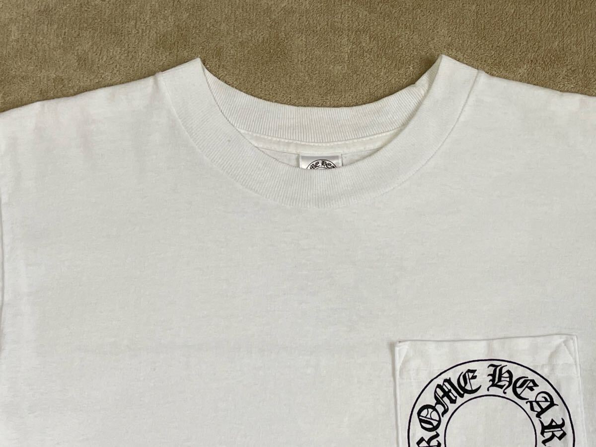 クロムハーツ CH プラス ホースシュー Tシャツ 白 サイズS クロムハーツ CH プラス ホースシュー Tシャツ 白 サイズS