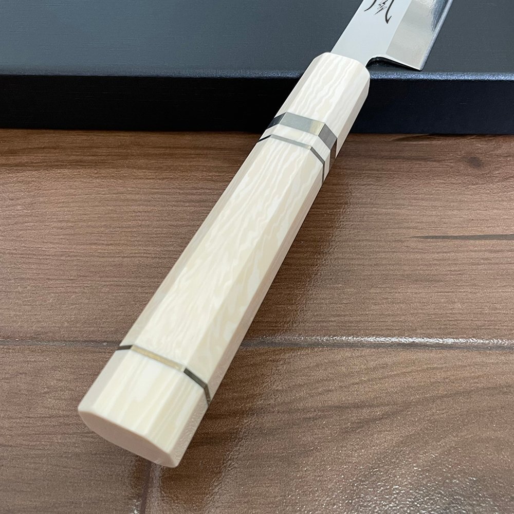 風刃 柳刃包丁 刺身包丁 先丸包丁 V金10号 刺身包丁 真空焼き 風刃 柳刃包丁 刺身包丁 先丸包丁 V金10号 刺身包丁 真空焼き