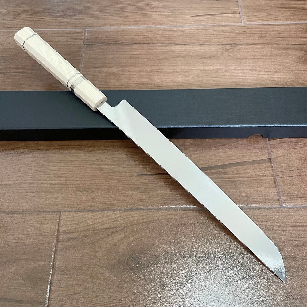 風刃 柳刃包丁 刺身包丁 先丸包丁 V金10号 刺身包丁 真空焼き 風刃 柳刃包丁 刺身包丁 先丸包丁 V金10号 刺身包丁 真空焼き