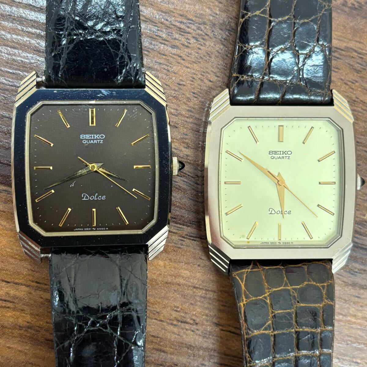 s 1円スタート 2本セット SEIKO セイコー DOLCE ドルチェ 腕時計 5931-5430 5931-5430 クオーツ スクエア ゴールド(ドルチェ)｜売買されたオークション情報 ...