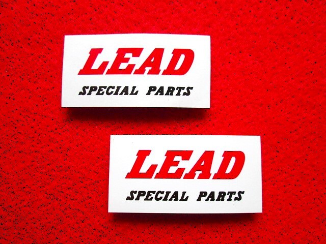 Yahoo!オークション - 絶版 LEAD 昭和【リード・SPECIAL PARTS ステッ...