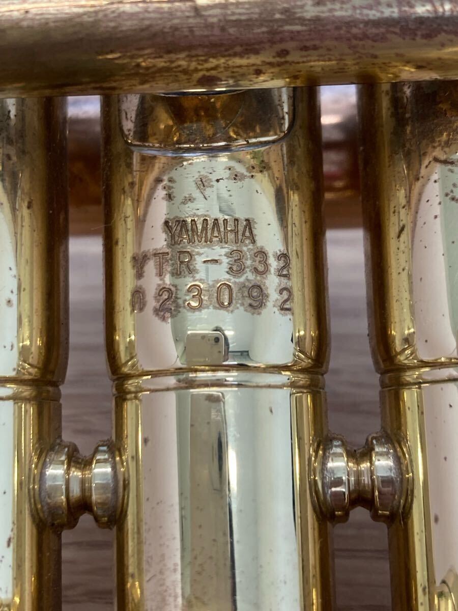 Yahoo!オークション - YAMAHA ヤマハ トランペット YTR-332 ハードケー...