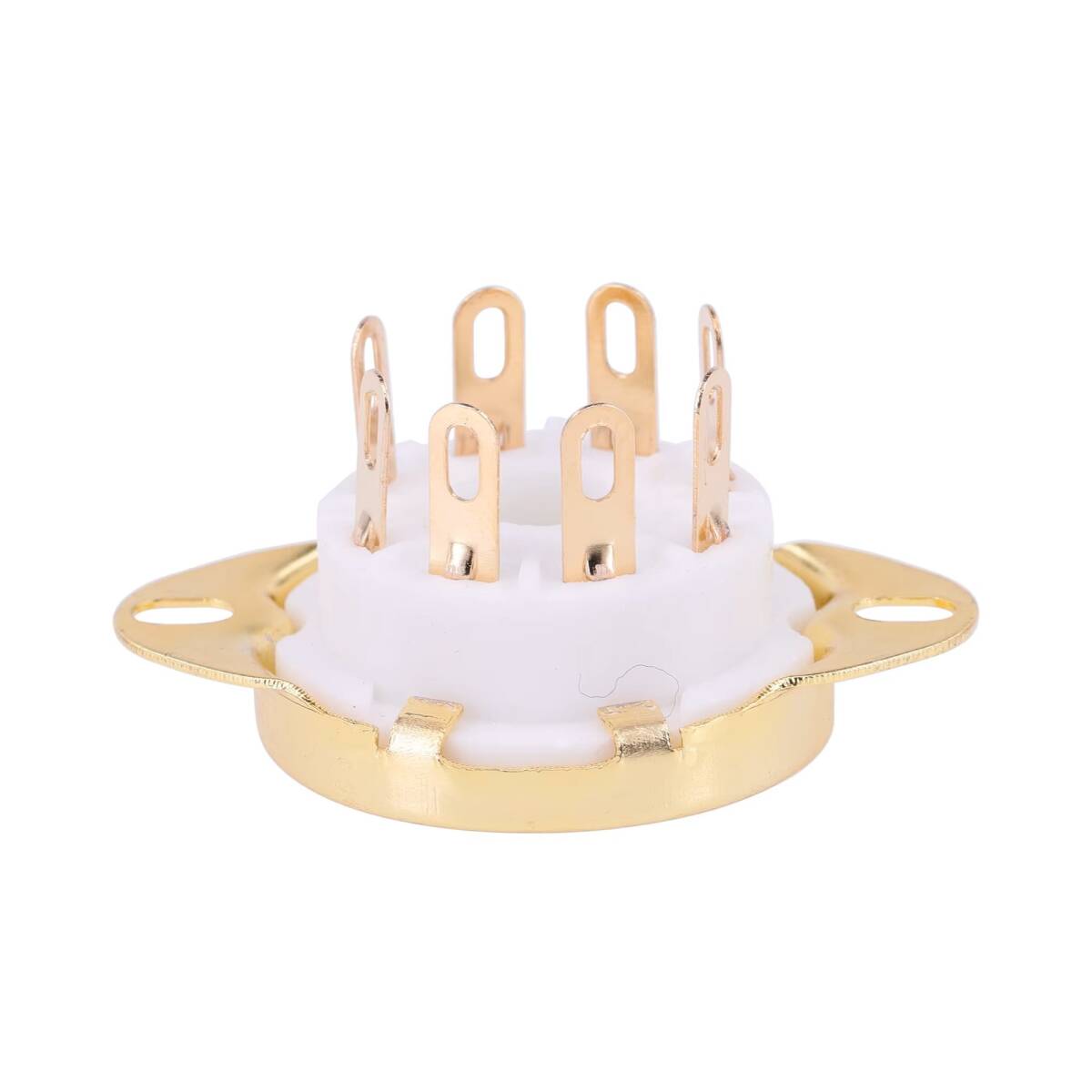 Yahoo!オークション - 新品 真空管ソケット US8ピン 金メッキ タイ...