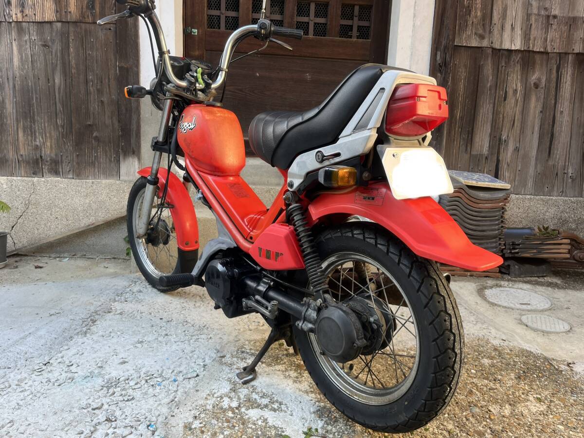 Yahoo!オークション - ヤマハ ポップギャル50 17J 実動 部品取りエンジ...