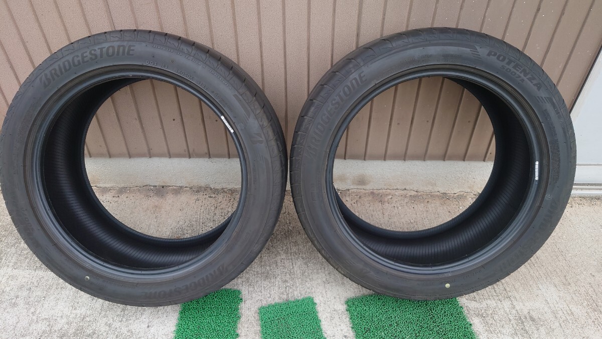 Yahoo!オークション - 245/45 R18 BRIDGESTONE POTENZA S007 2022年製...