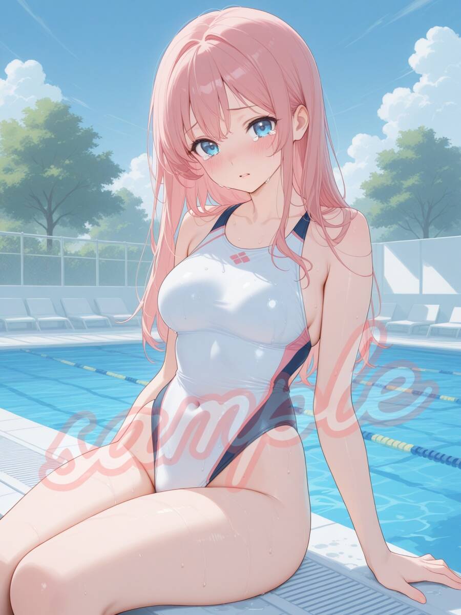 Yahoo!オークション - S5-1087 スクール水着 美乳 A4 ポスター オリジ...