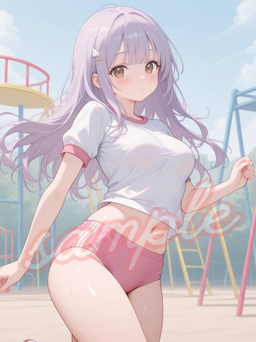 Yahoo!オークション - S5-1339 体操服 ブルマ 美乳 A4 ポスター オリジ...