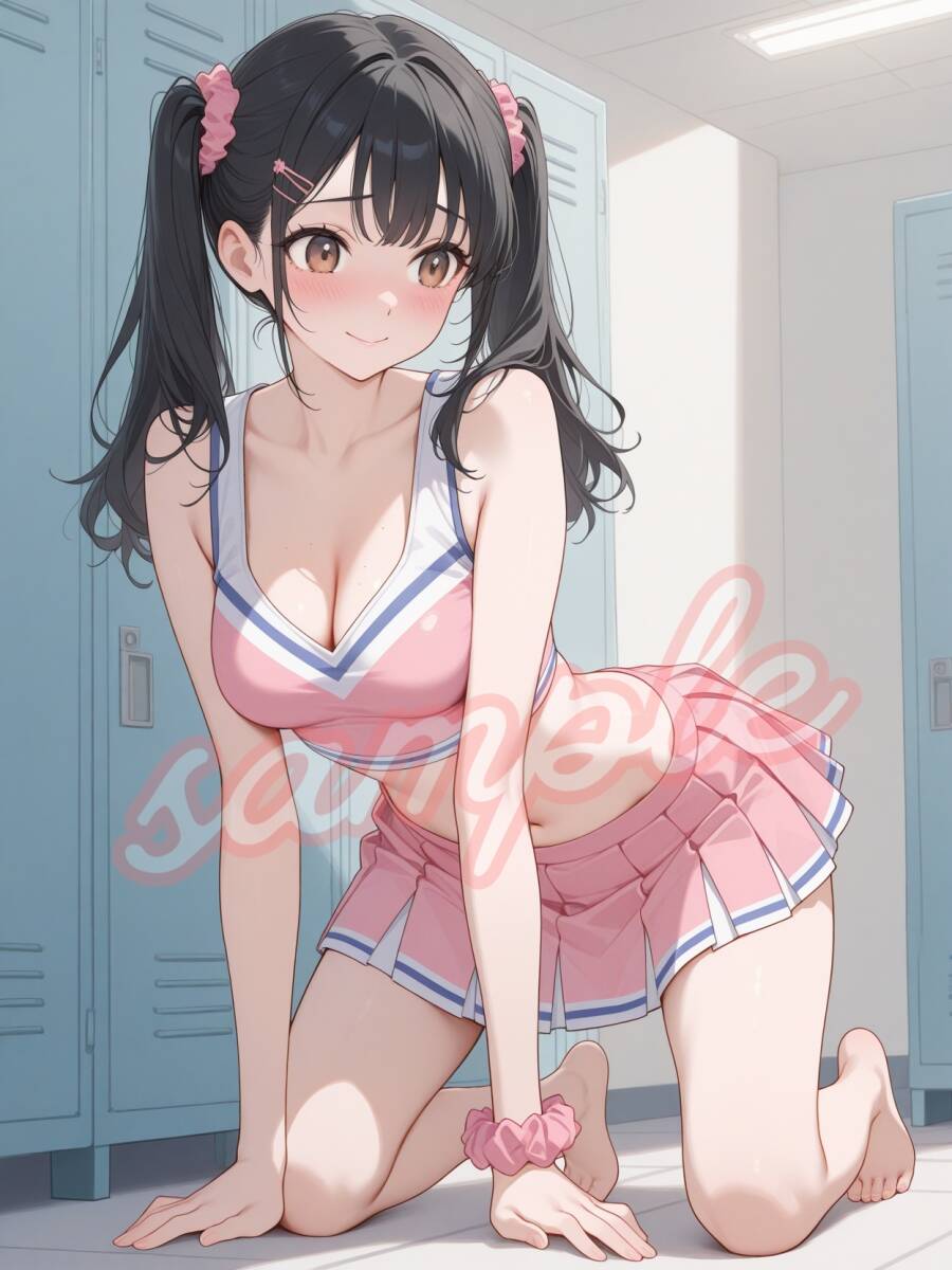 Yahoo!オークション - S5-1669 チアガール 美乳 A4 ポスター オリジナ...