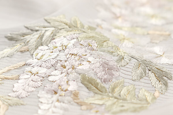 和遊館 即決eha3251 夏物 尾峨佐染繍 超細密手刺繍 五泉 駒絽 和遊館 即決eha3251 夏物 尾峨佐染繍 超細密手刺繍 五泉 駒絽