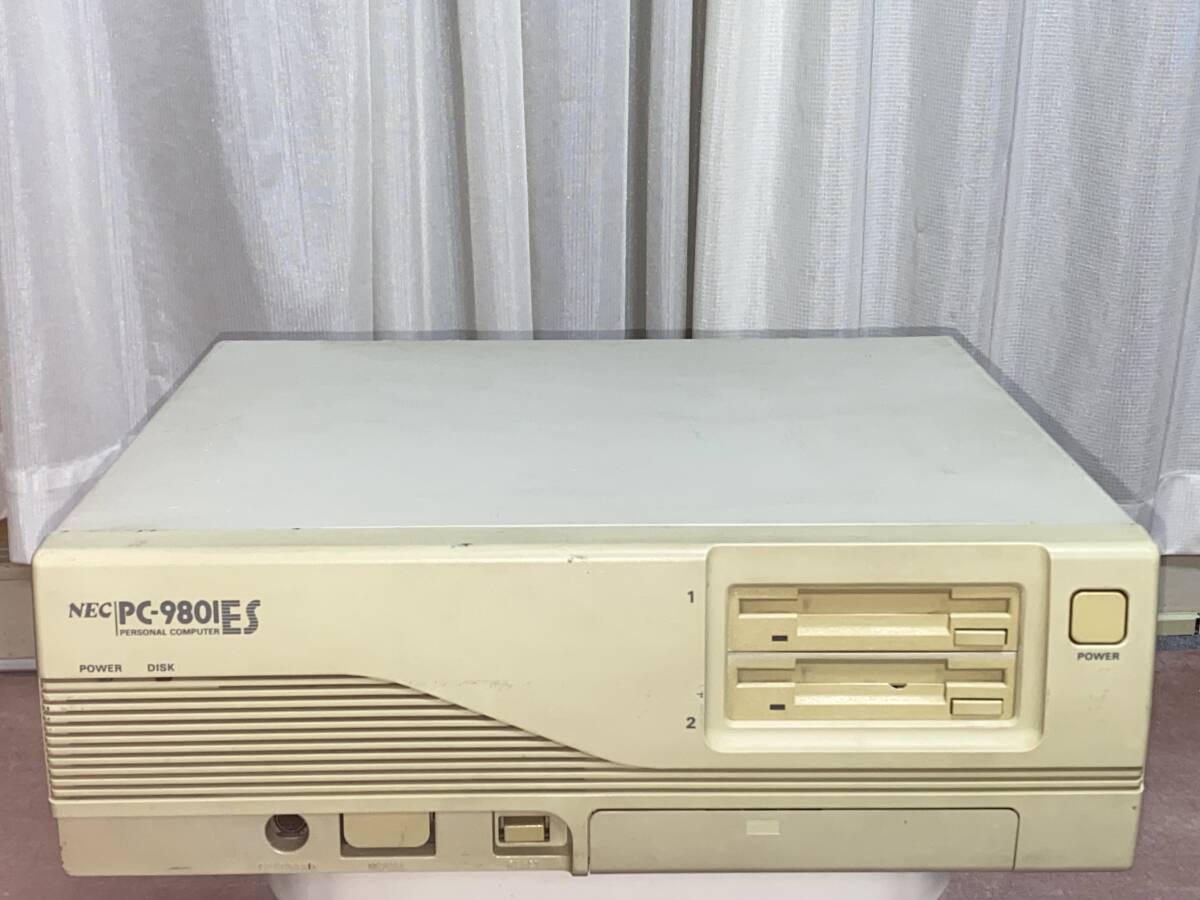 Yahoo!オークション - NEC PC-9801ES RAM 1.6MB 40MB HDD内蔵 本体