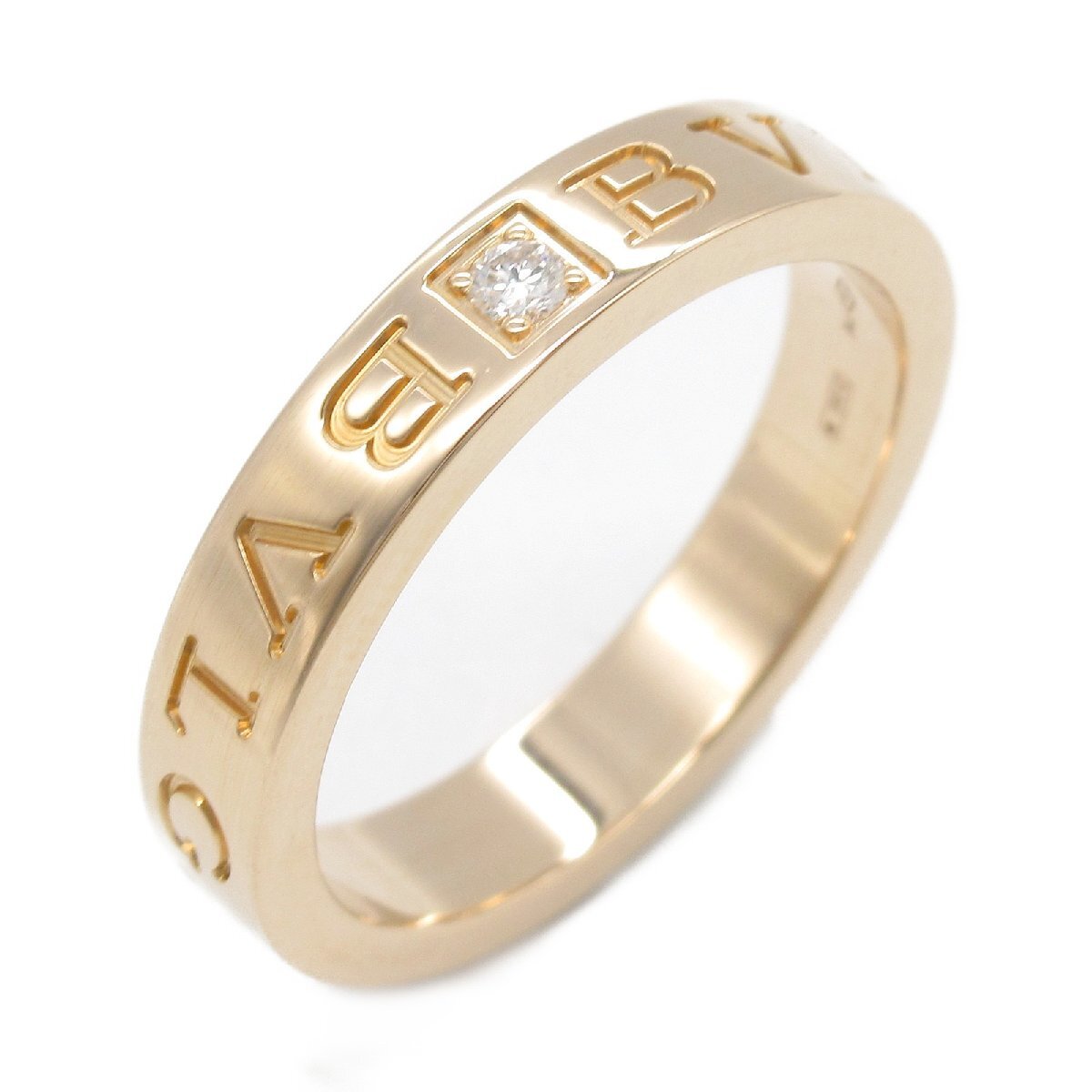 Yahoo!オークション - ブルガリ B-zero1 ビーゼロワン リング 1PD ブラ...