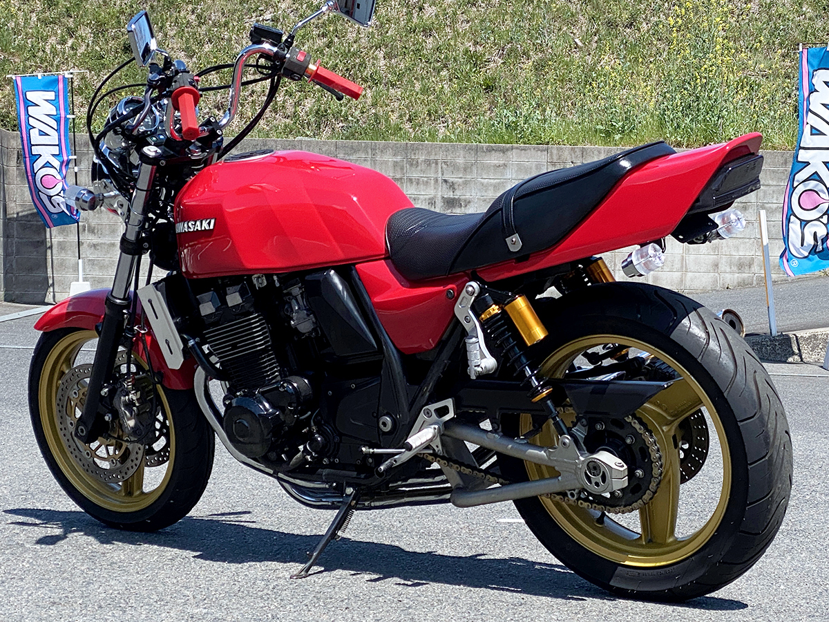 Yahoo!オークション - 厳選特価 ZRX400 E8 動画 社外マフラー/バック...