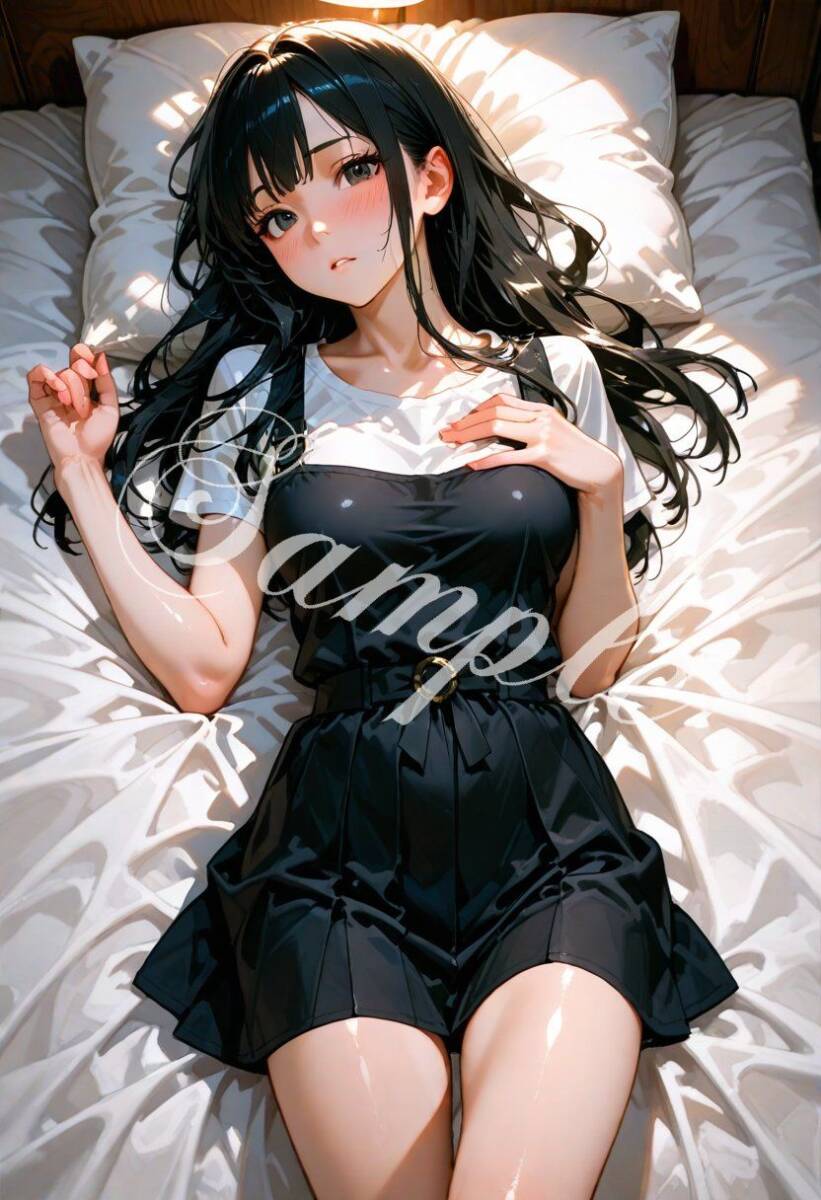 Yahoo!オークション - T00680 A4 ポスター 美女 イラスト アート 綺麗...