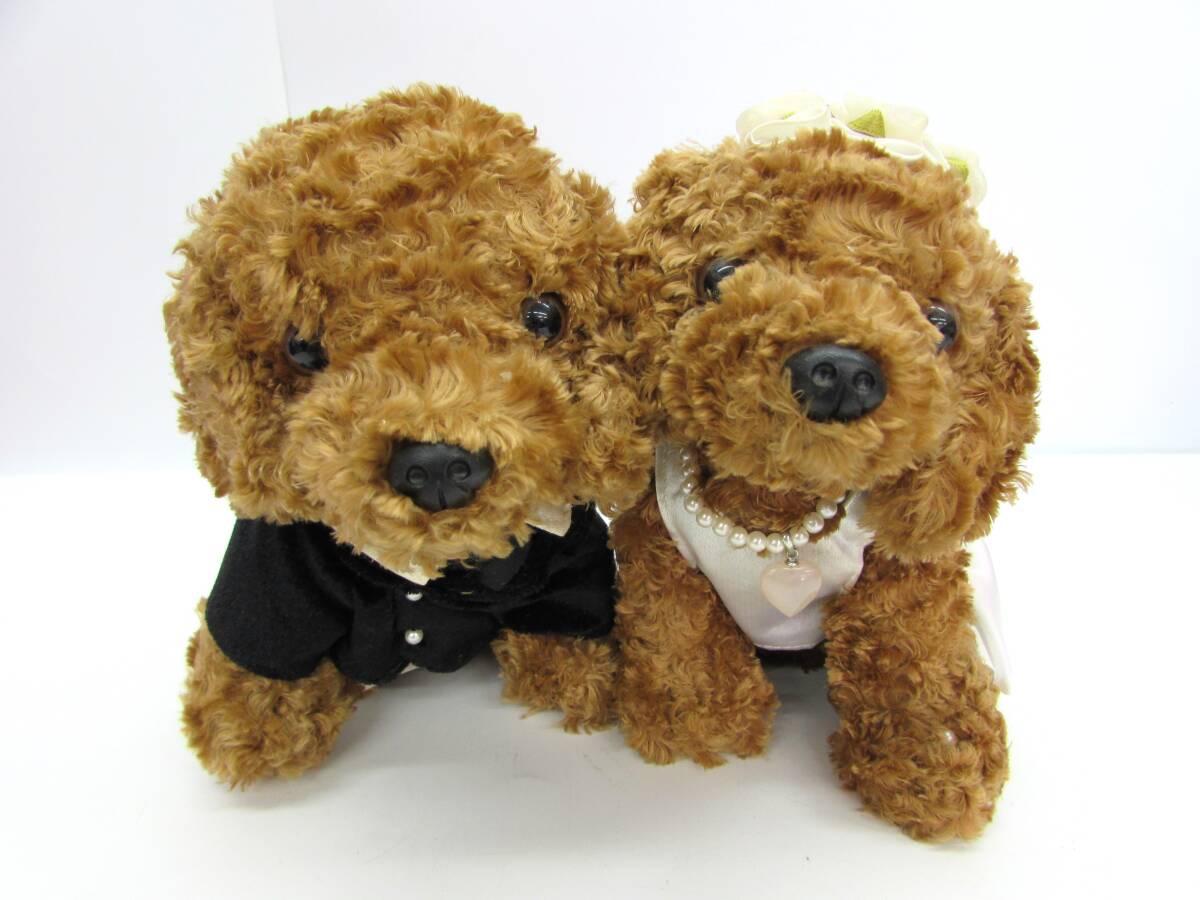 Yahoo!オークション - bestever トイプードル ぬいぐるみ ウェディング...