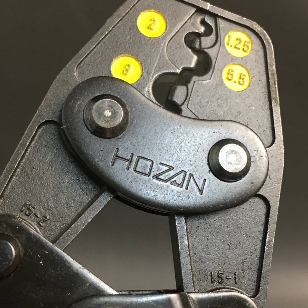 Yahoo!オークション - FNY22/64 HOZAN ホーザン 裸圧着端子用 P-75 圧...