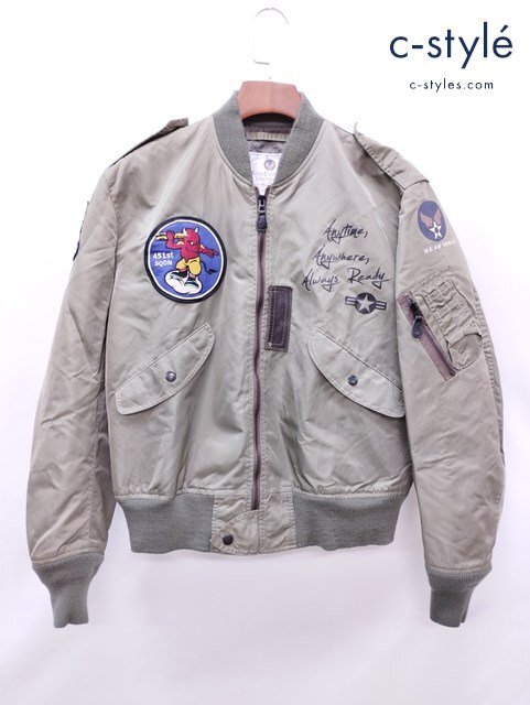C111b TEDMAN テッドマン フライトジャケット 42 オリーブ L-2B | アウター G(メンズファッション)｜売買されたオークション情報、yahooの商品情報をアーカイブ公開 ...