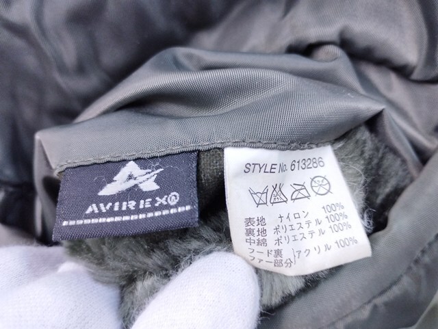 Yahoo!オークション - B394 [秋冬物][人気] AVIREX アヴィレックス ジ...