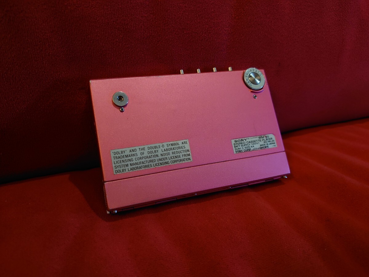 Yahoo!オークション - 【SONY】WM-20 EBP-10 WALKMAN vintage PORTABLE...