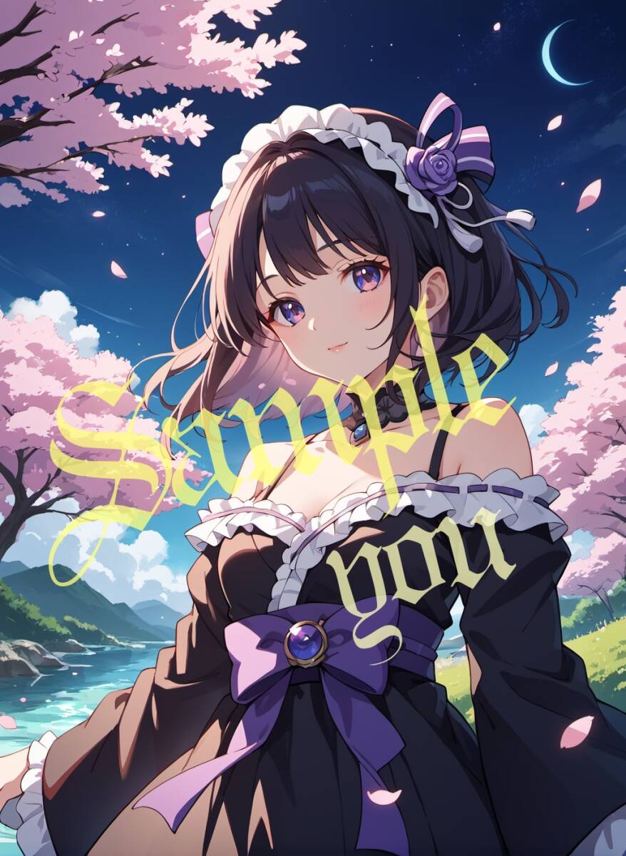 Yahoo!オークション - 【1点物】高画質 オリジナル A4 アート イラスト...