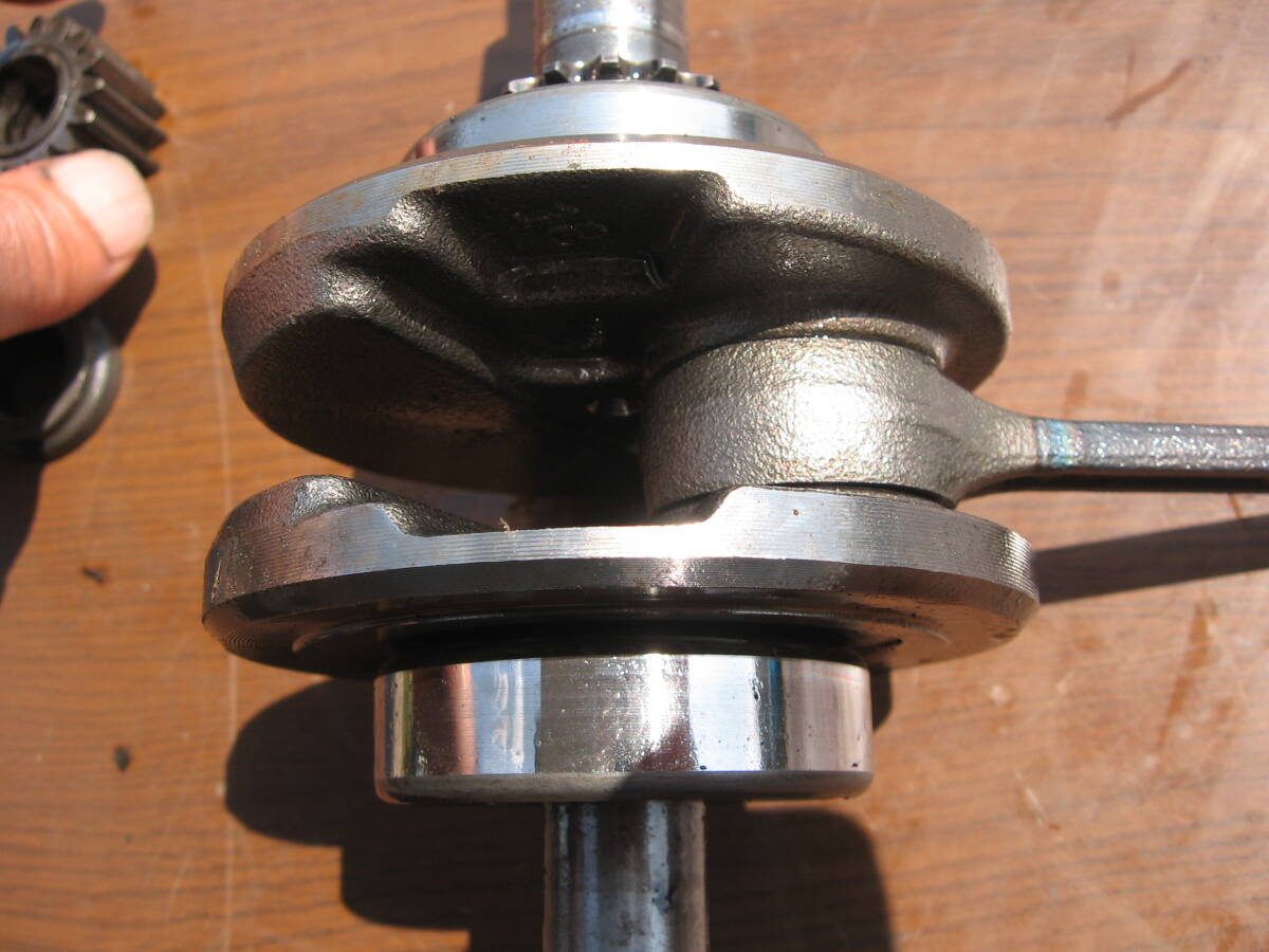 Yahoo!オークション - 1036S カブ50 C50-0699 クランク クランクシャフ...