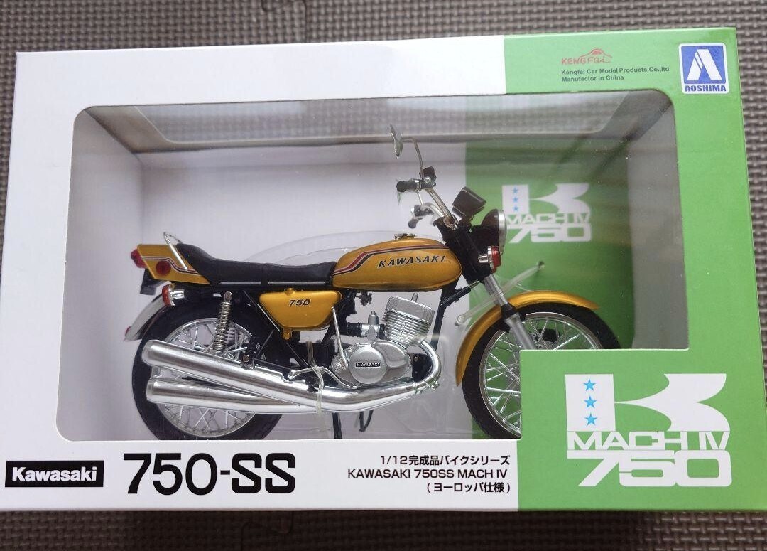 Yahoo!オークション - 【未開封】KAWASAKI 750SS MACH Ⅳ 750RS Z2 完...