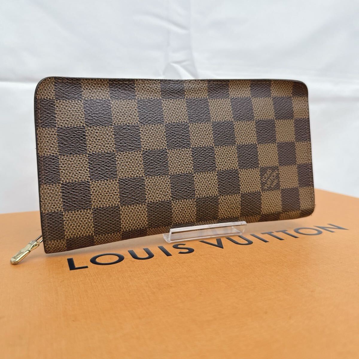 Yahoo!オークション - k303 ルイヴィトン LOUIS VUITTON 長財布 N61728...