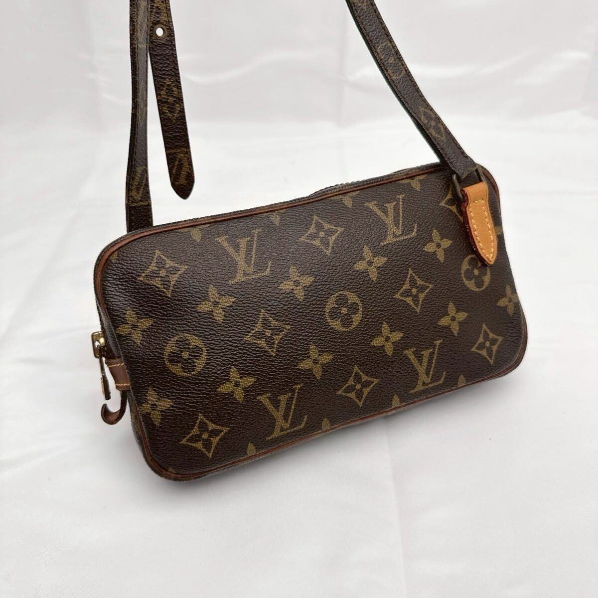 Yahoo!オークション - k317 ルイヴィトン モノグラム マルリーバンドリ...