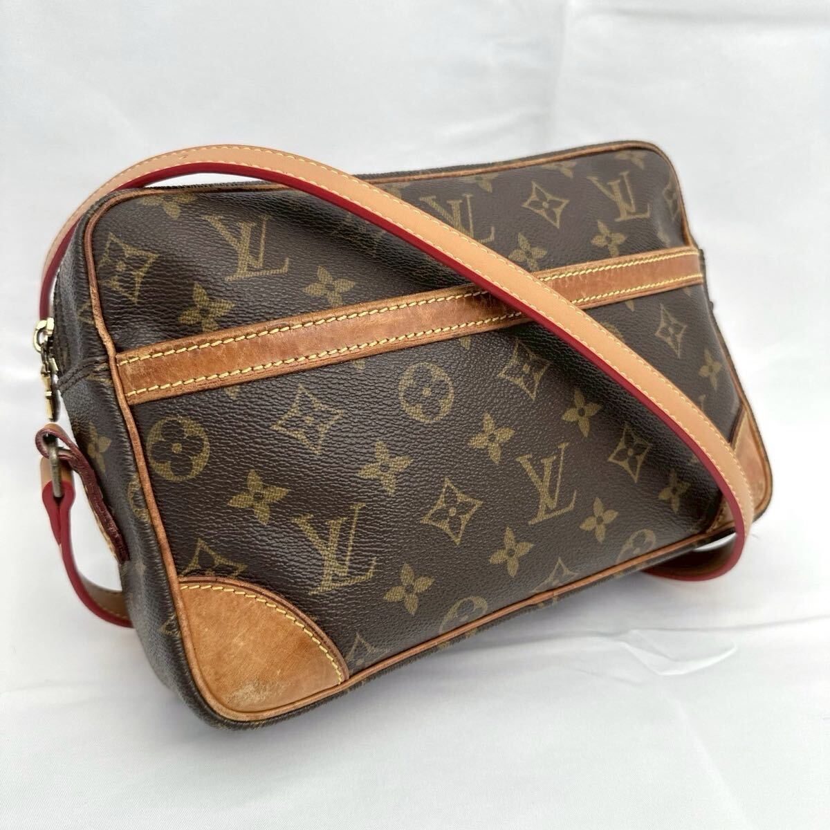 Yahoo!オークション - s296 1円 ルイヴィトン モノグラム トロカデロ ...