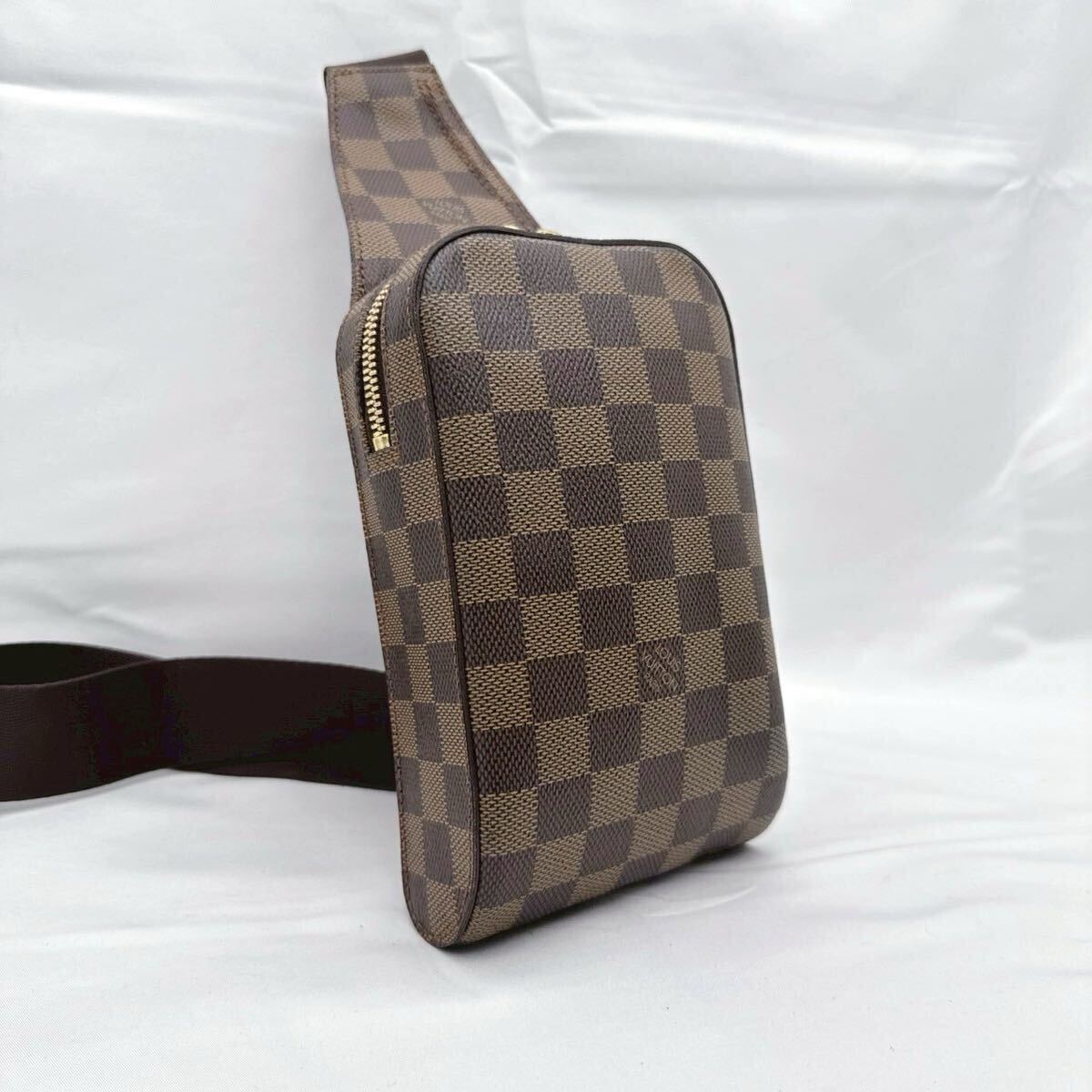 Yahoo!オークション - g523 LOUIS VUITTON ルイヴィトン ダミエ ジェロ...