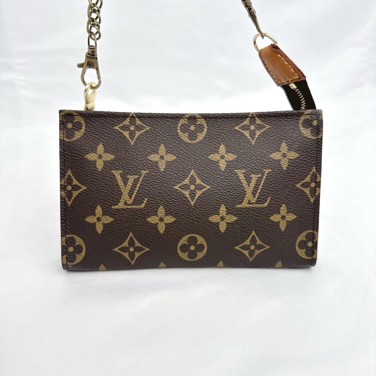 Yahoo!オークション - u282 LOUIS VUITTON ルイヴィトン モノグラム ポ...