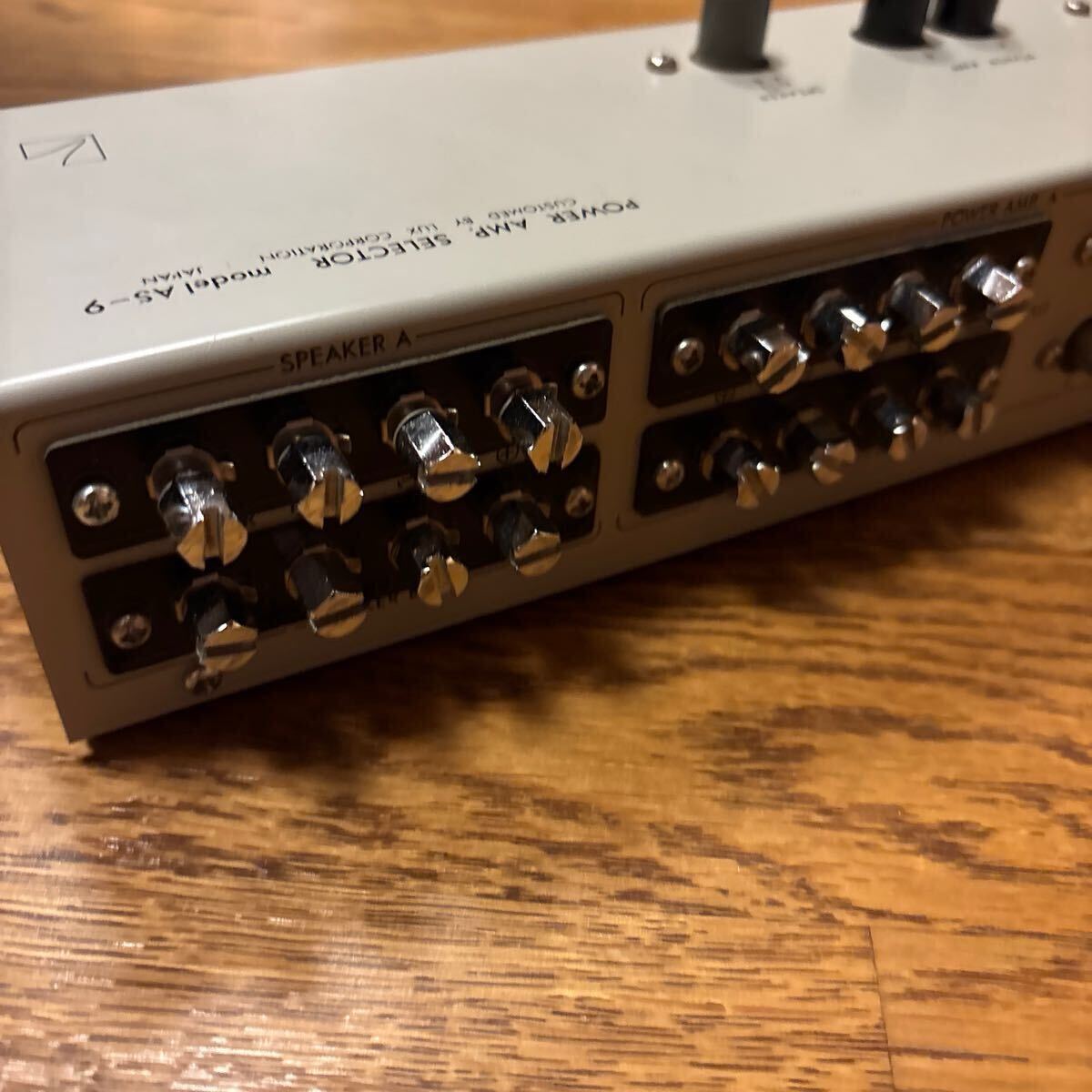 Yahoo!オークション - YH34 LUXMAN パワーアンプセレクター AS-9 アン...