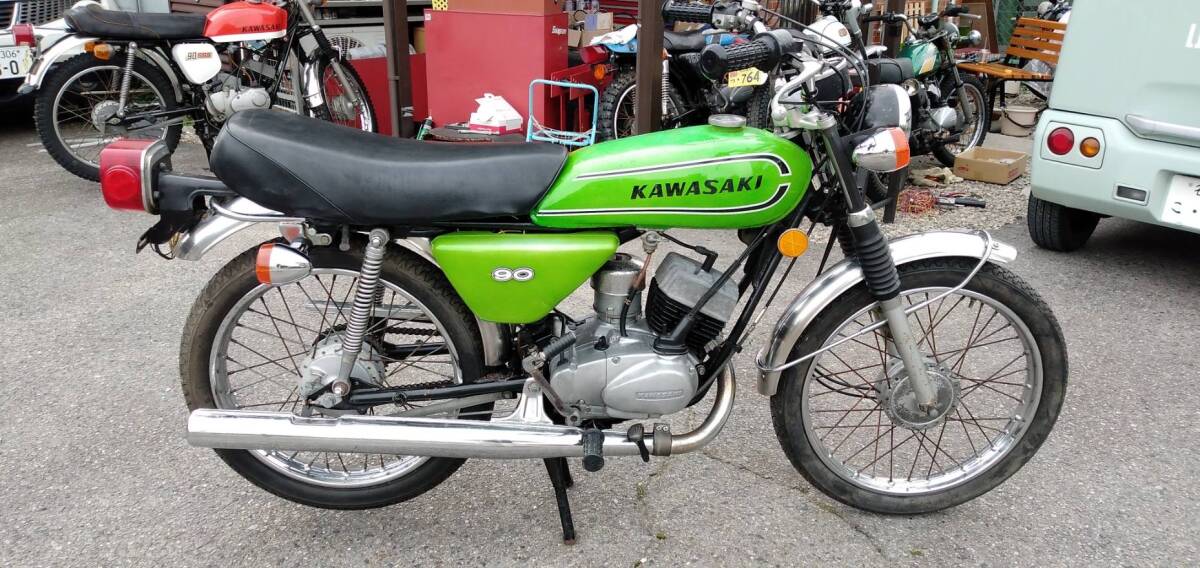 カワサキ 90G3SS 2スト 73年 実働 超 車 90S 90SS KH90 KH125 TR KE KM(51cc-125cc)｜売買されたオークション情報、yahooの商品情報を ...