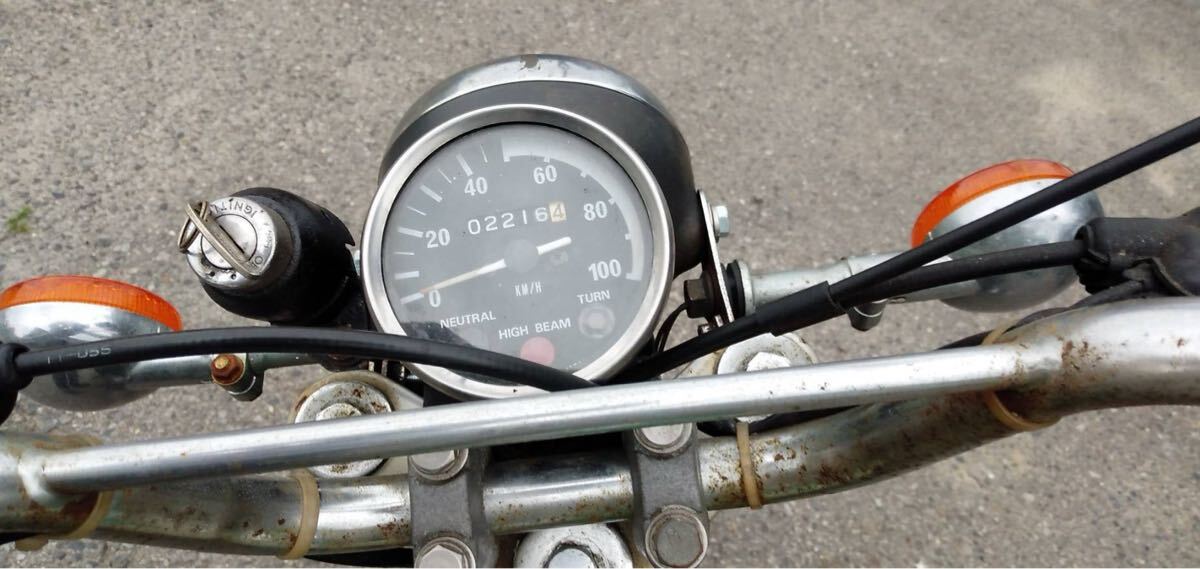 Yahoo!オークション - カワサキ KM90 2スト 75年 実働 90MS 90TR KE90