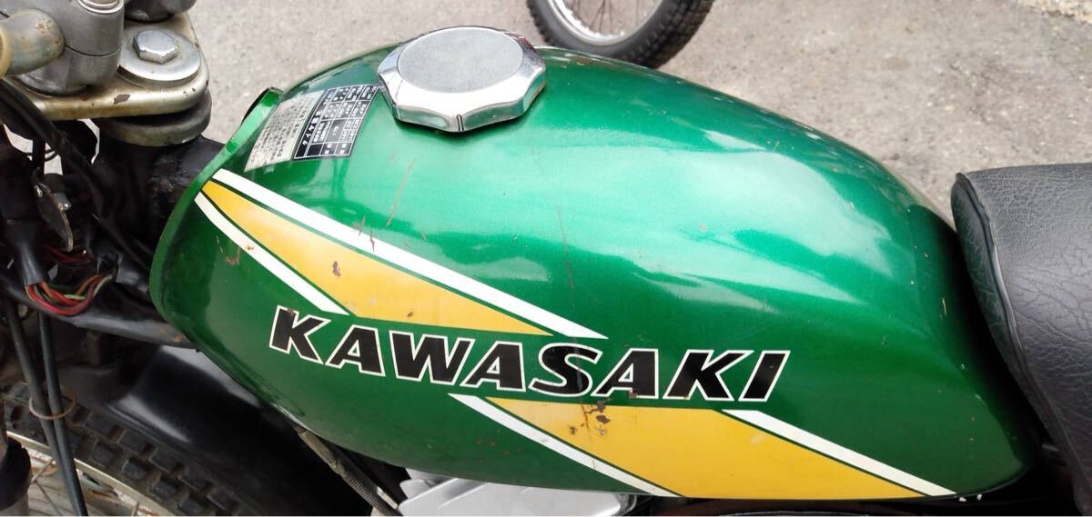 Yahoo!オークション - カワサキ KM90 2スト 75年 実働 90MS 90TR KE90