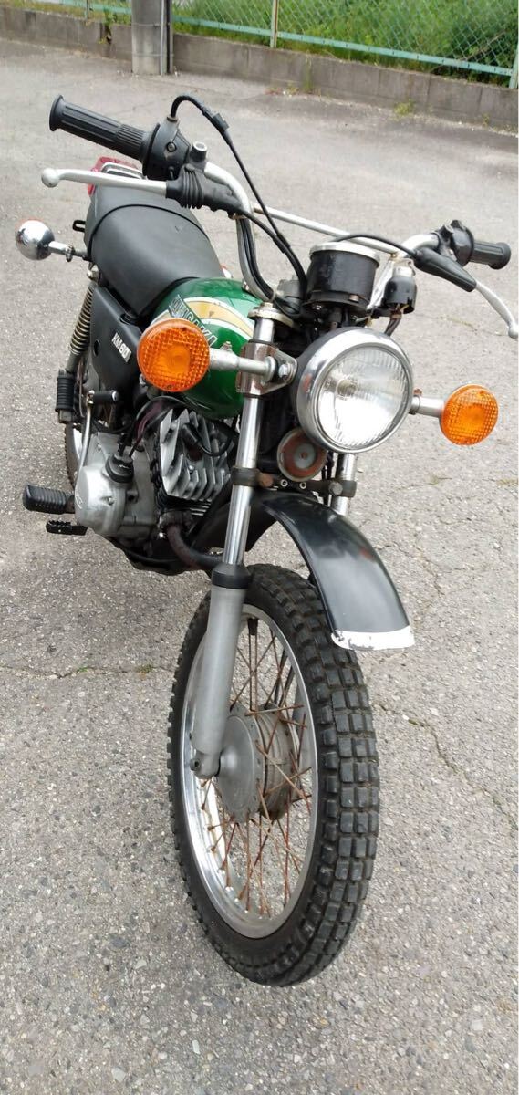 Yahoo!オークション - カワサキ KM90 2スト 75年 実働 90MS 90TR KE90