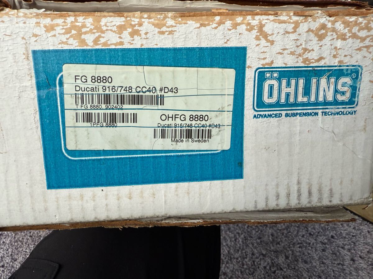 Yahoo!オークション - OHLINS フロントフォーク ドカティ996SPS FG8880...