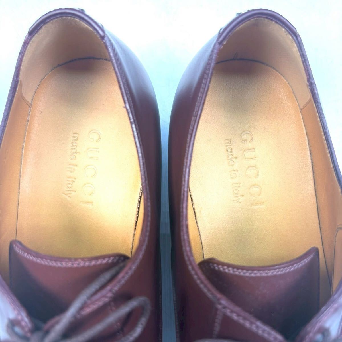 GUCCI グッチ 革靴 オックスフォード GGプレート プレーントゥ GUCCI グッチ 革靴 オックスフォード GGプレート プレーントゥ