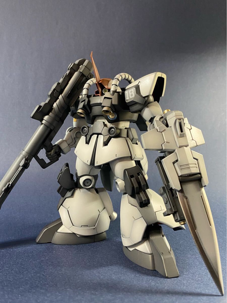 Yahoo!オークション - HGBF R35 ドム 改造 シンマツナガ 搭乗機 塗装済...