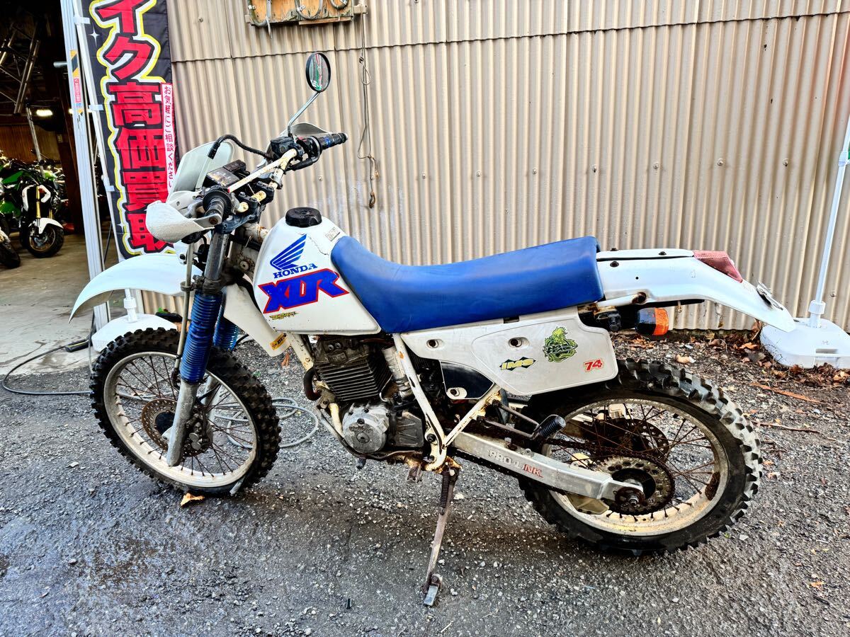 Yahoo!オークション - XLR250 走行28044キロ 実働 書無し MD22