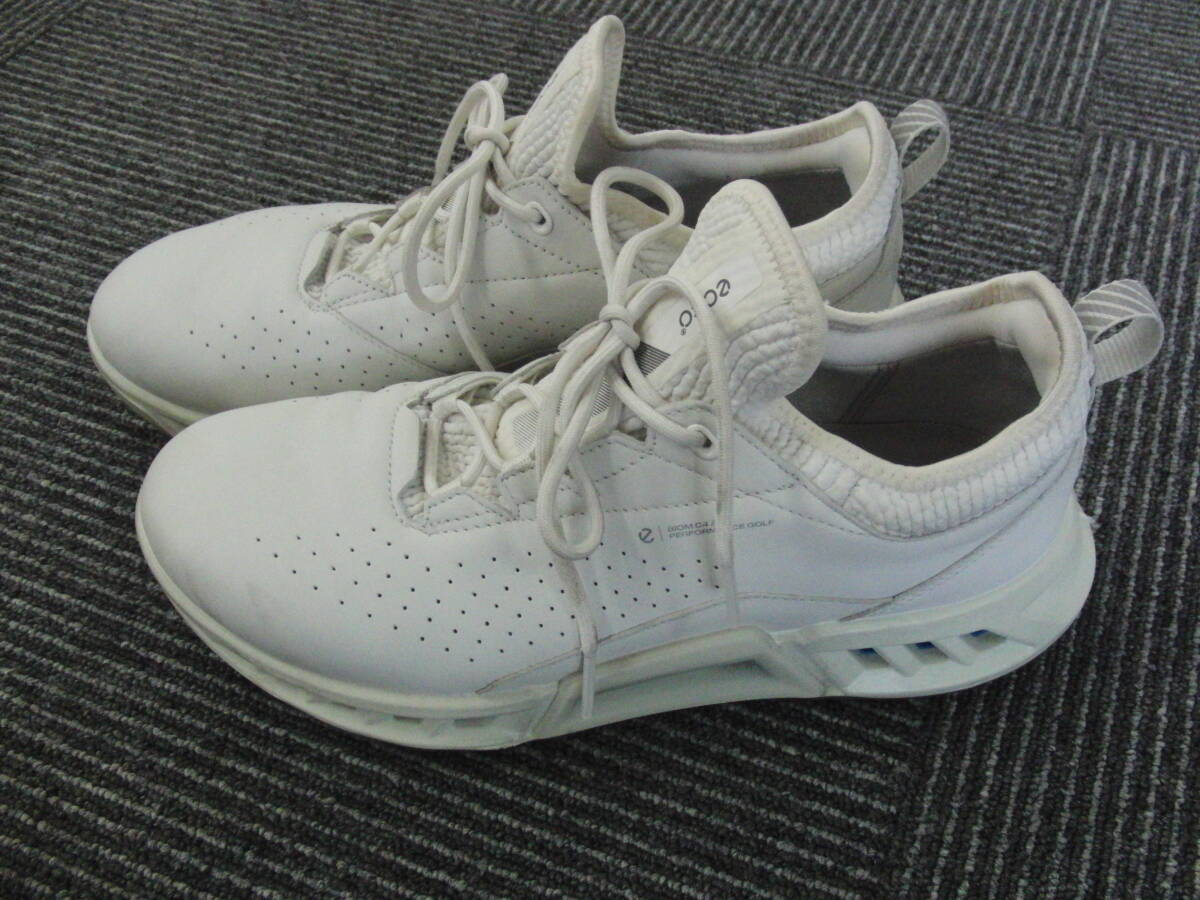 Yahoo!オークション - エコー ecco 25.5センチ ホワイト/ブルー