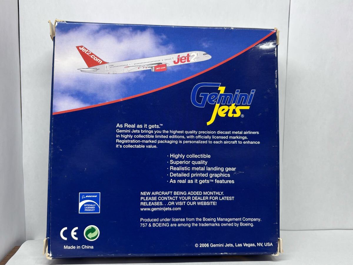 Yahoo!オークション - 1/400 Gemini Jets Jet2 Boeing757-200 G-LSAA ...