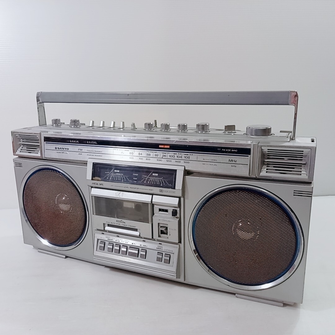 Yahoo!オークション - SANYO サンヨー 三洋電機 ラジオカセットレコー...