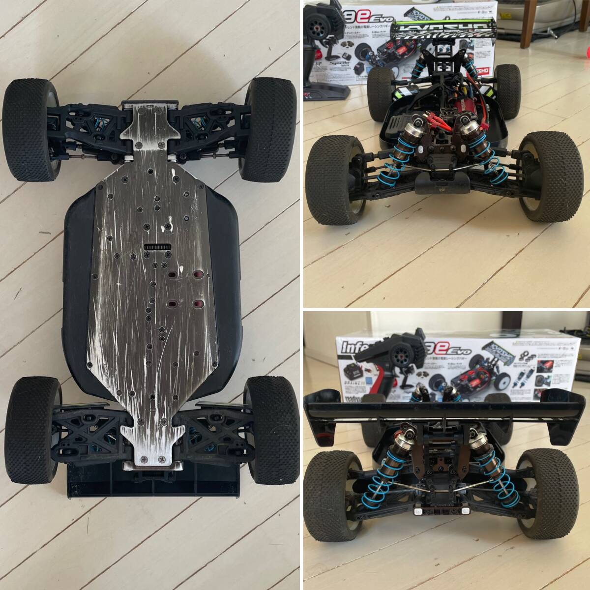 Yahoo!オークション - 京商 インファーノMP9e Evo V2 ブラシレス 2.4G...