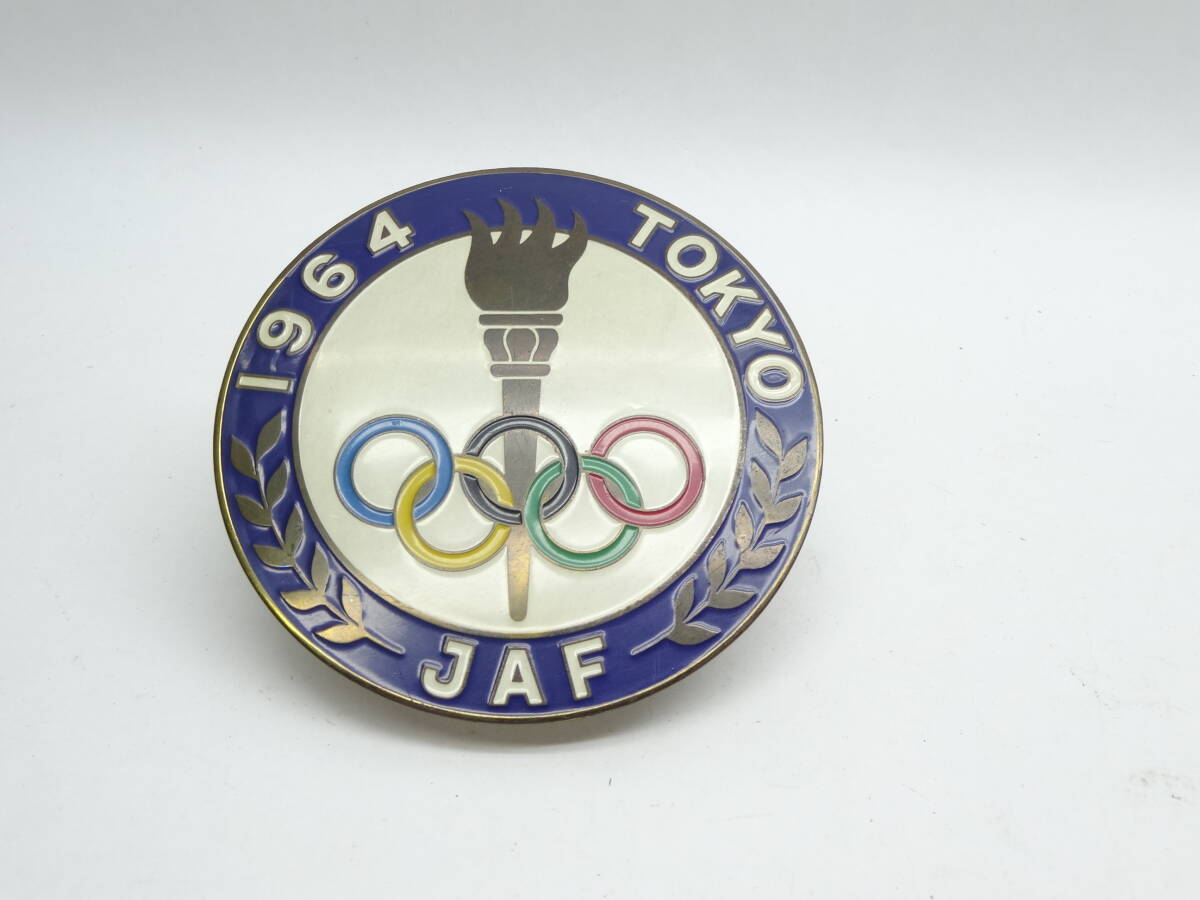 Yahoo!オークション - y4144 1964年 JAF カーバッジ 東京オリンピック ...